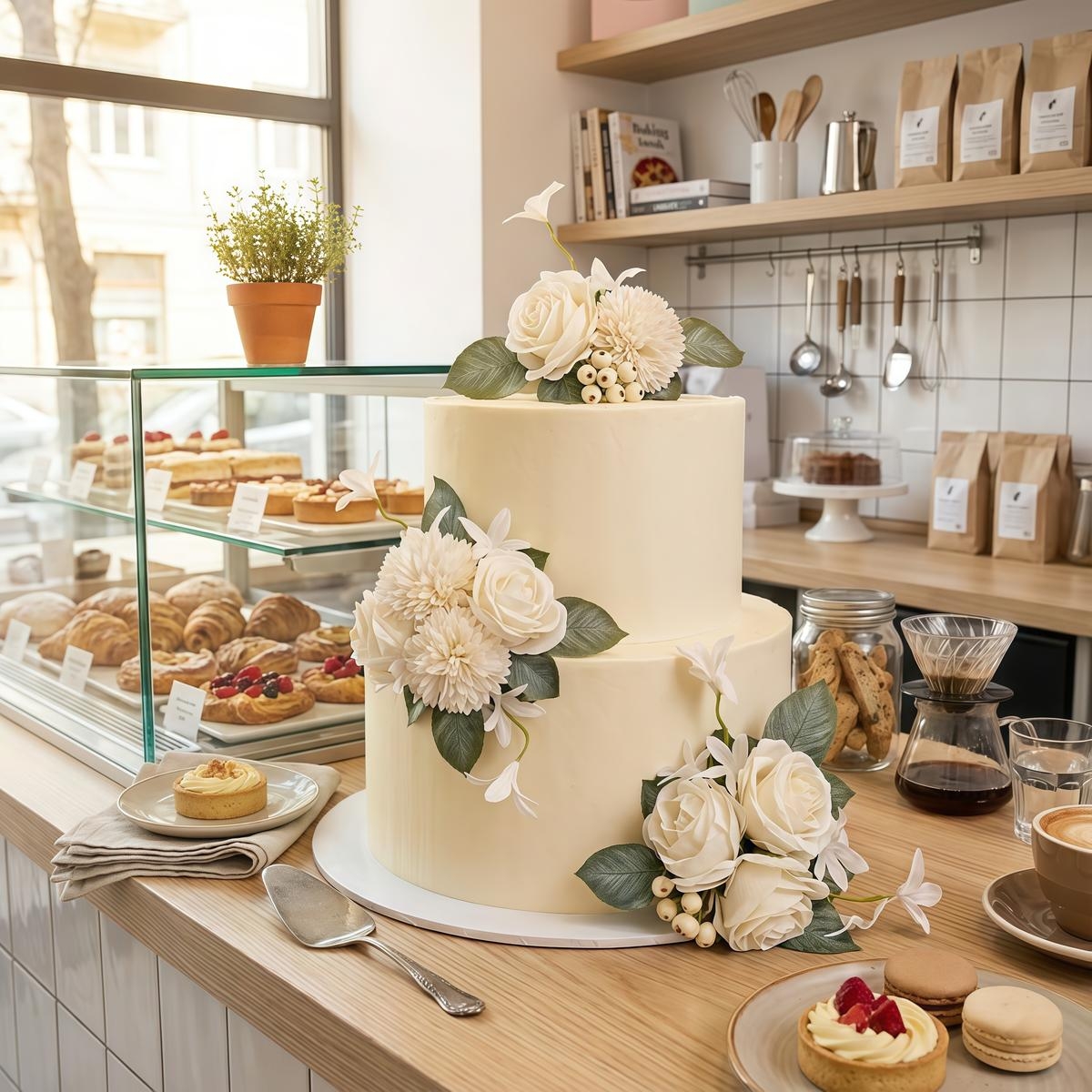 cake flowers sold on Temu United States