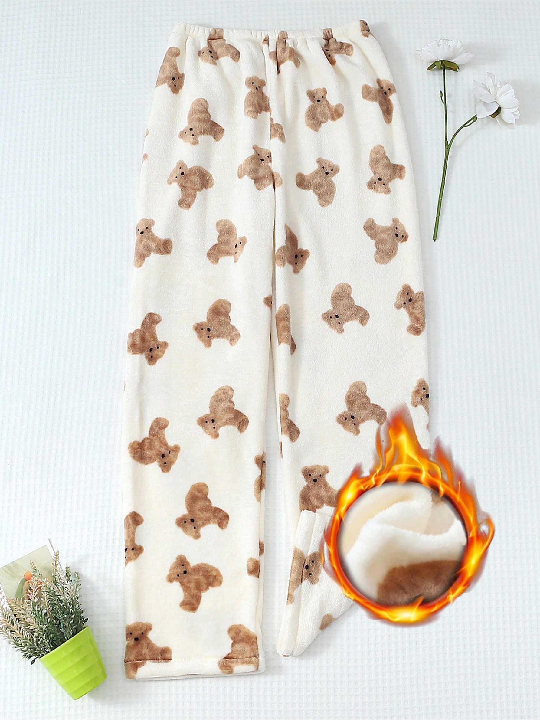teddy bear pajamas sold on Temu United States
