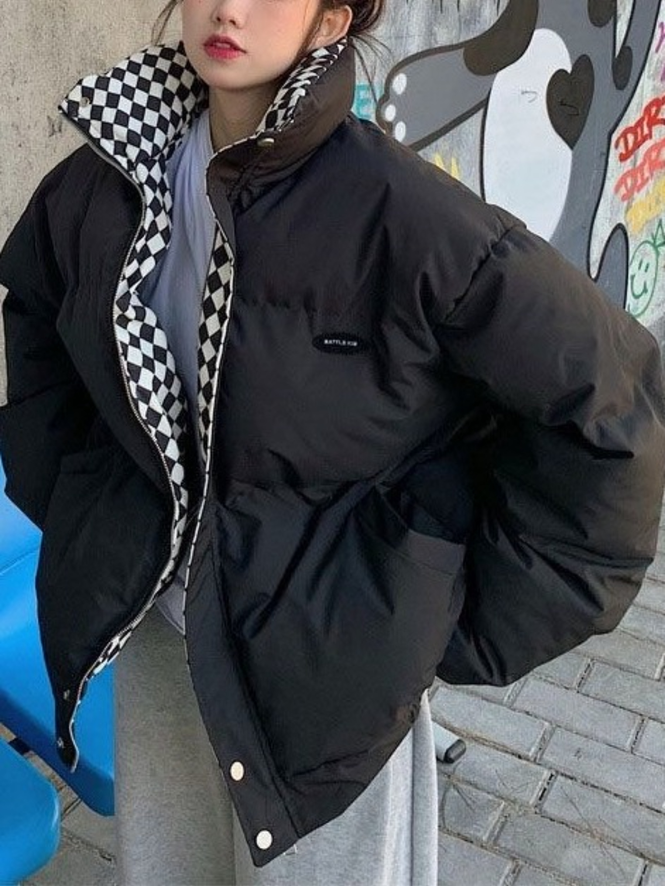 puffer coat sold on Temu United States