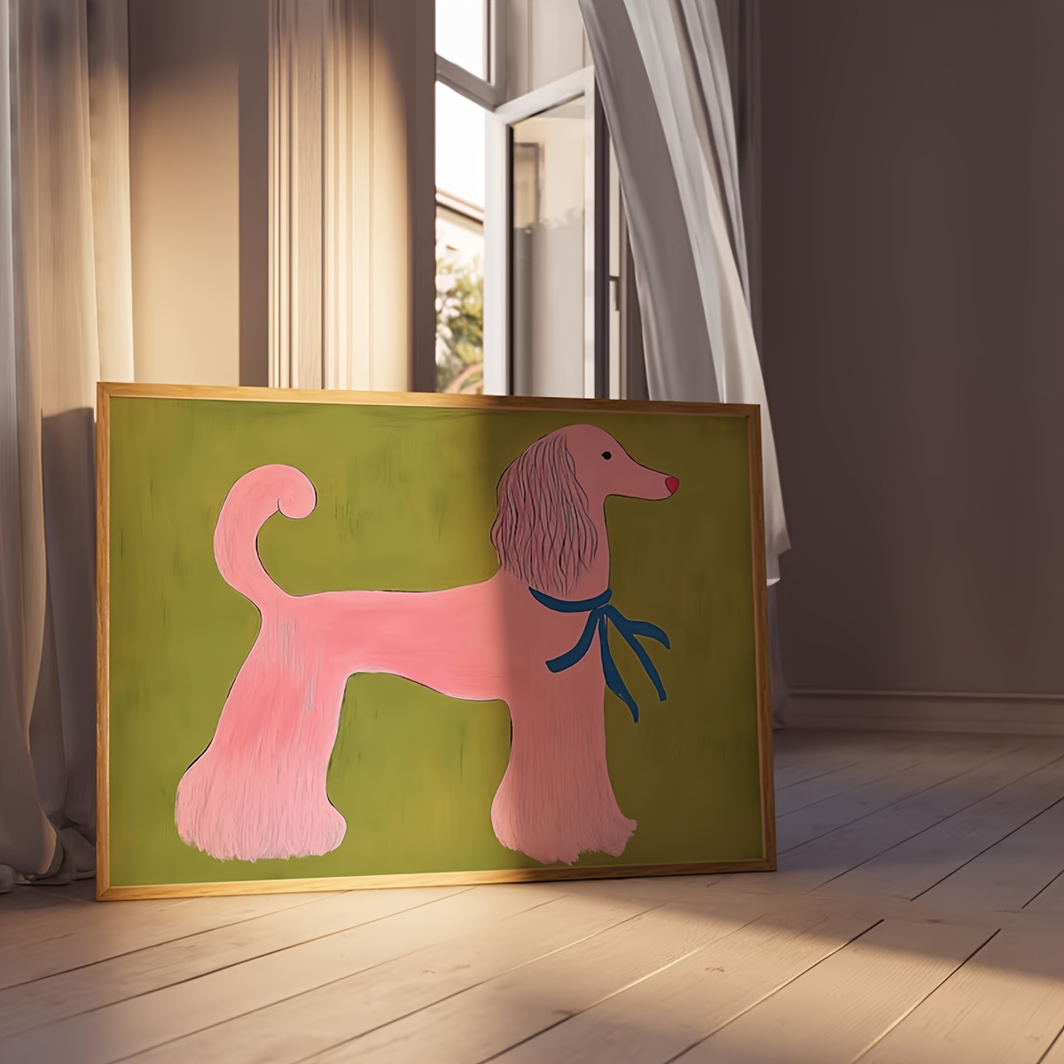 poodle decor sold on Temu United States