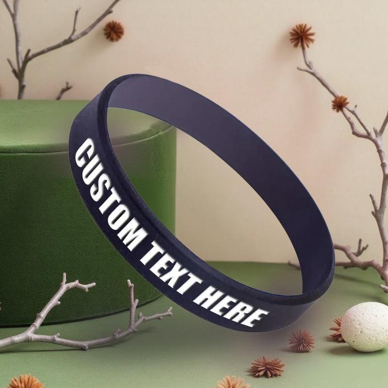 silicone bracelet custom sold on Temu United States