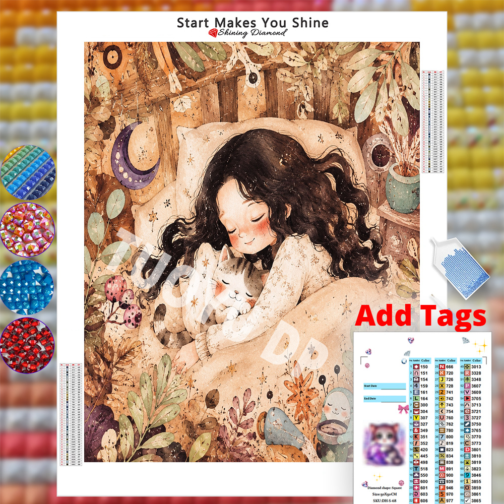 diamond painting kits sold on Temu Australia