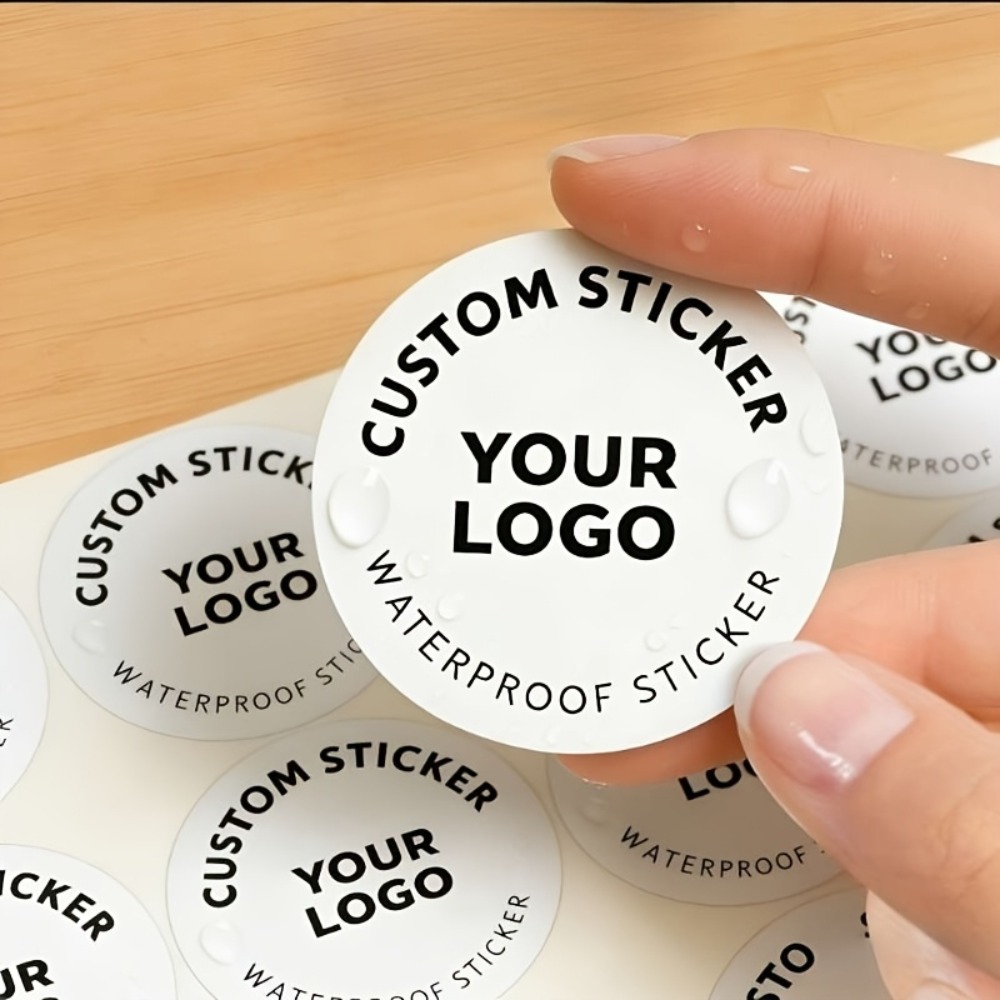 personalized stickers sold on Temu United States