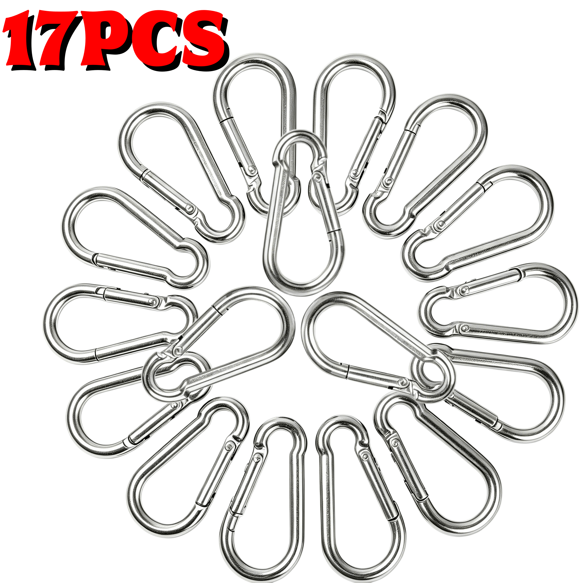 heavy duty carabiner sold on Temu United States