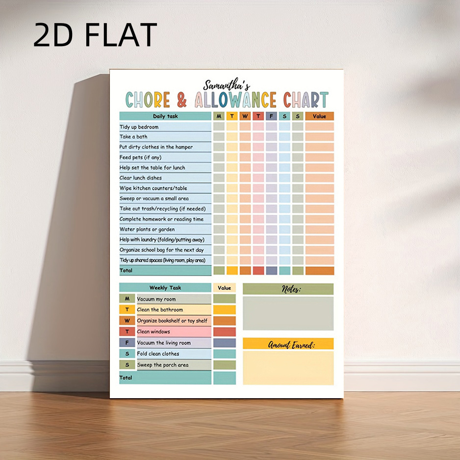 chore chart for kids - United Kingdom