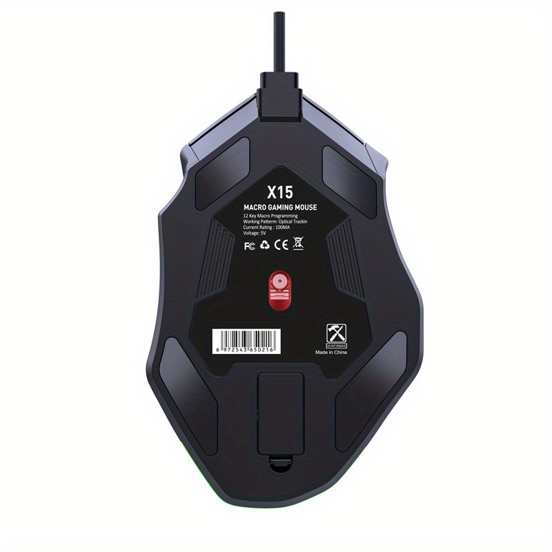 gaming mouse sold on Temu United States