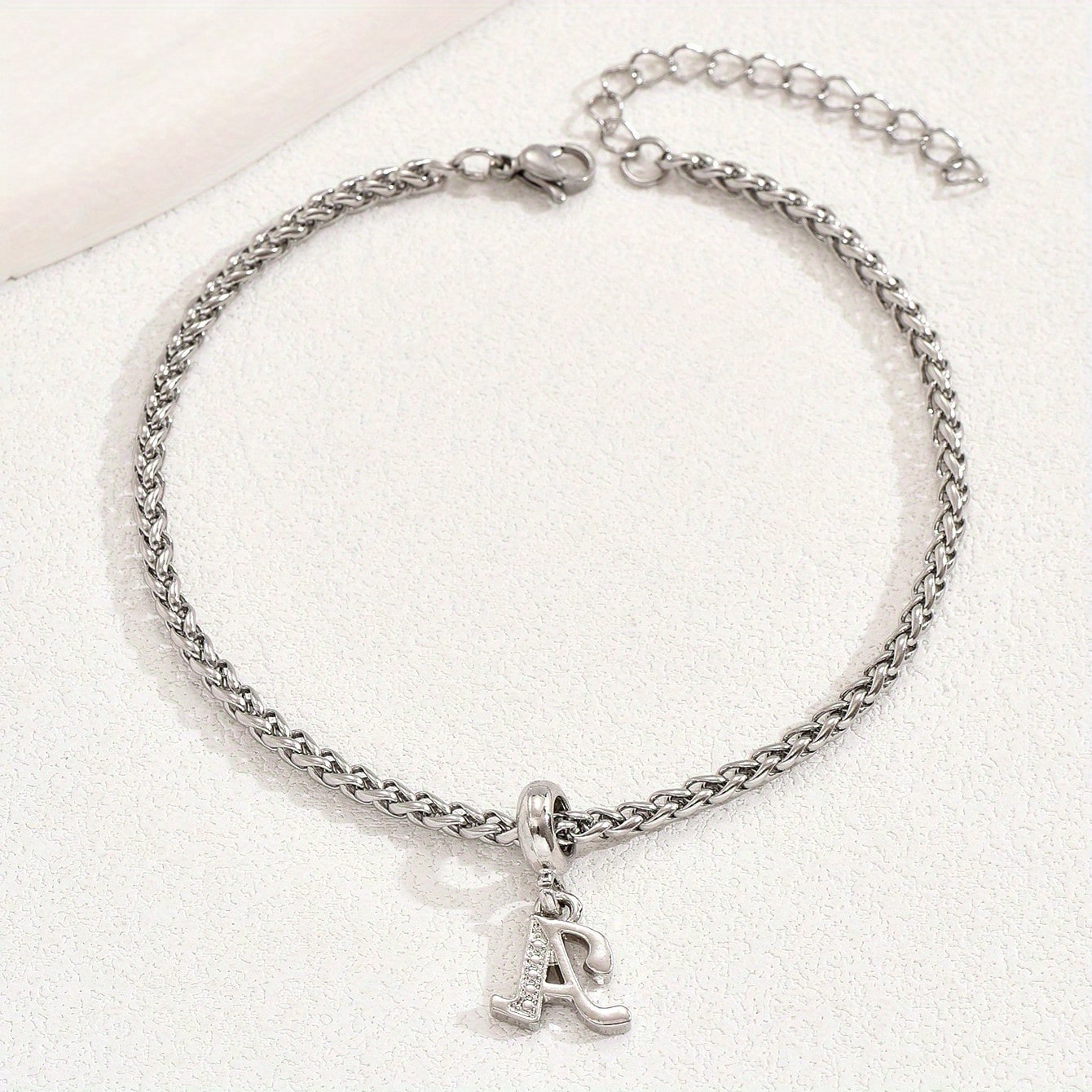 Ladies Beach Anklet 26 English Letters Initials Suitable A - Temu
