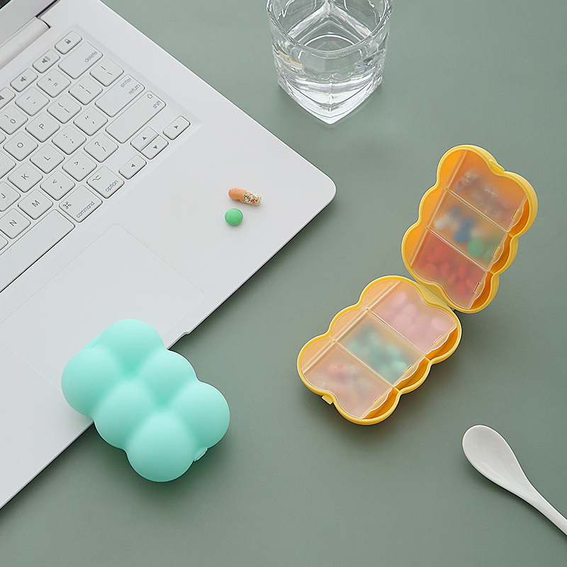 6 Portable Pill Organizer Box Case Medicine Box - Temu