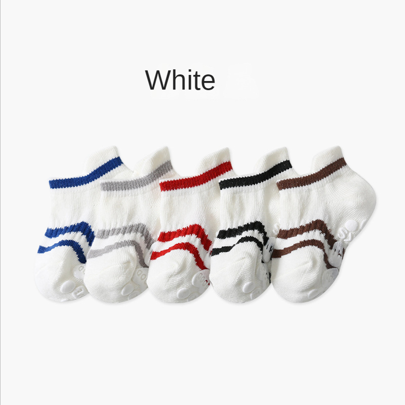 Baby Girls Socks Non Slip Socks Low Top Floor Socks 5pcs | Shop Now For ...