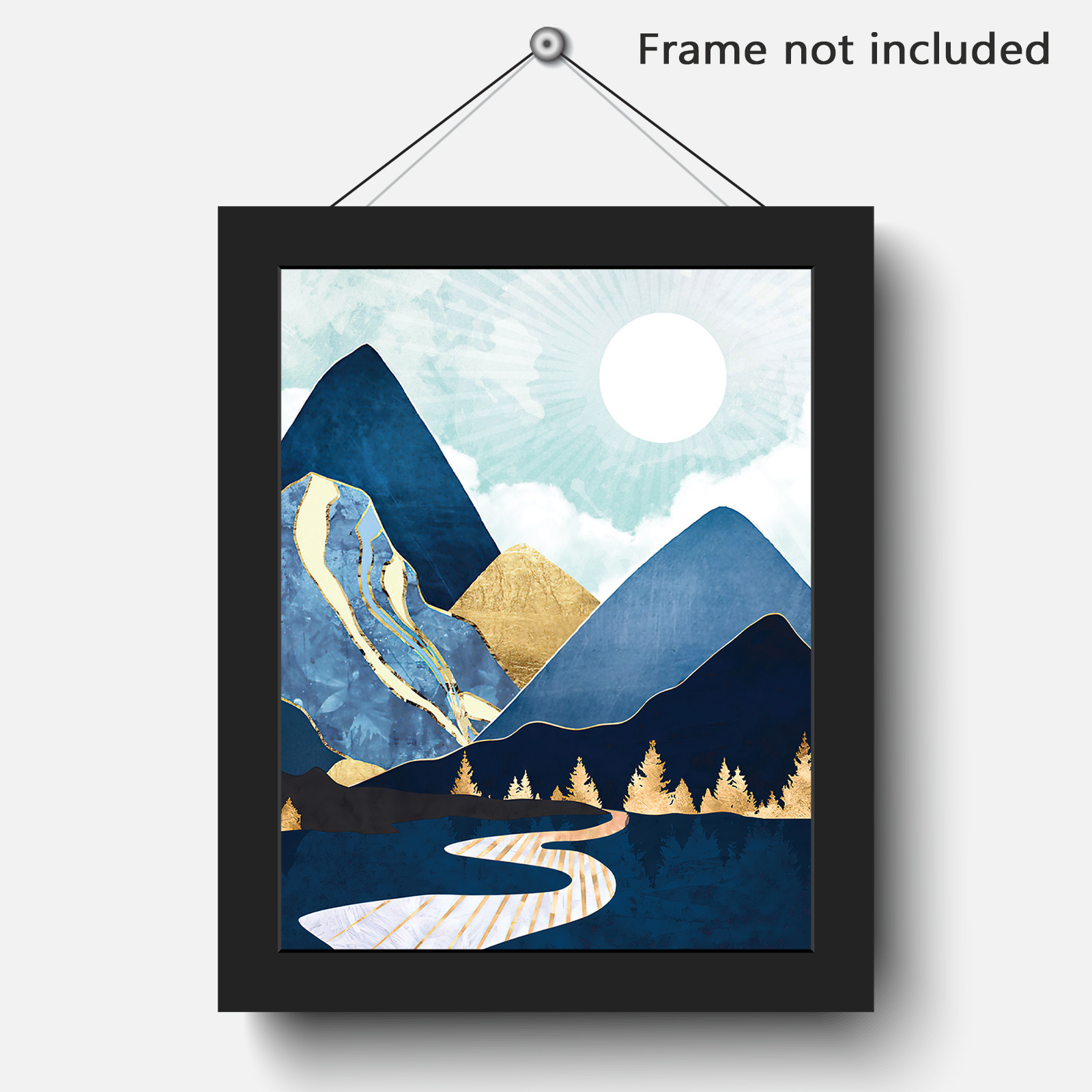 Abstract Landscape Wall Art Canvas Prints For Living Room Bedroom ...