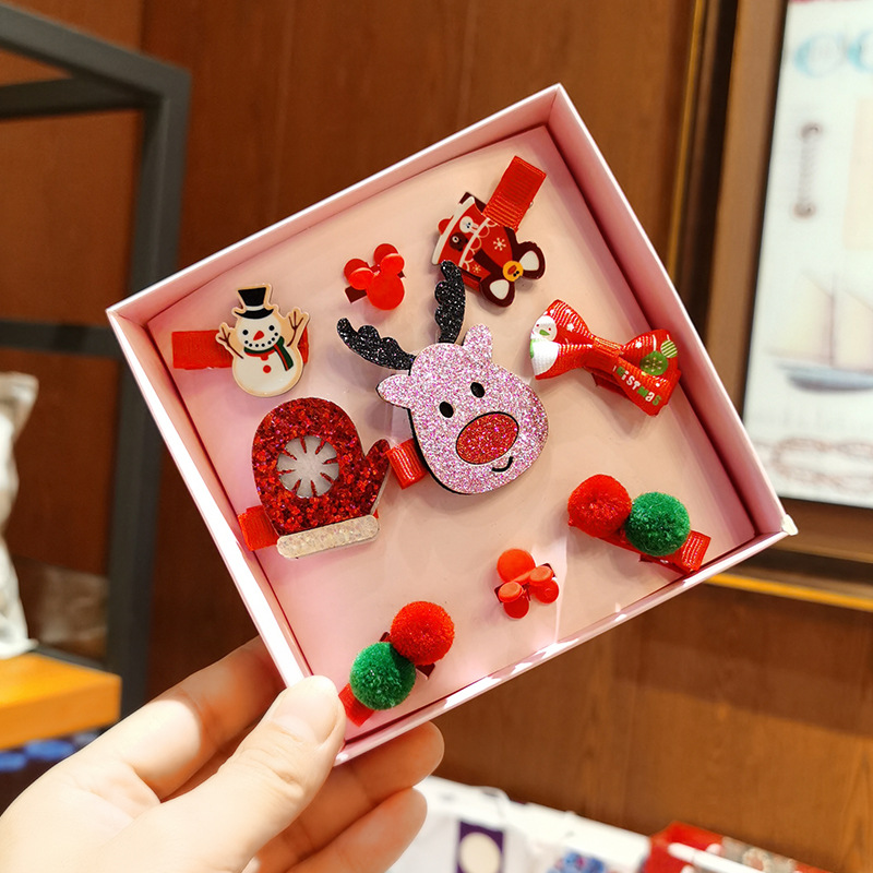 Christmas Hair Clip Cute Girls' Headwear Girls' Hair Clip Hair Clip ...