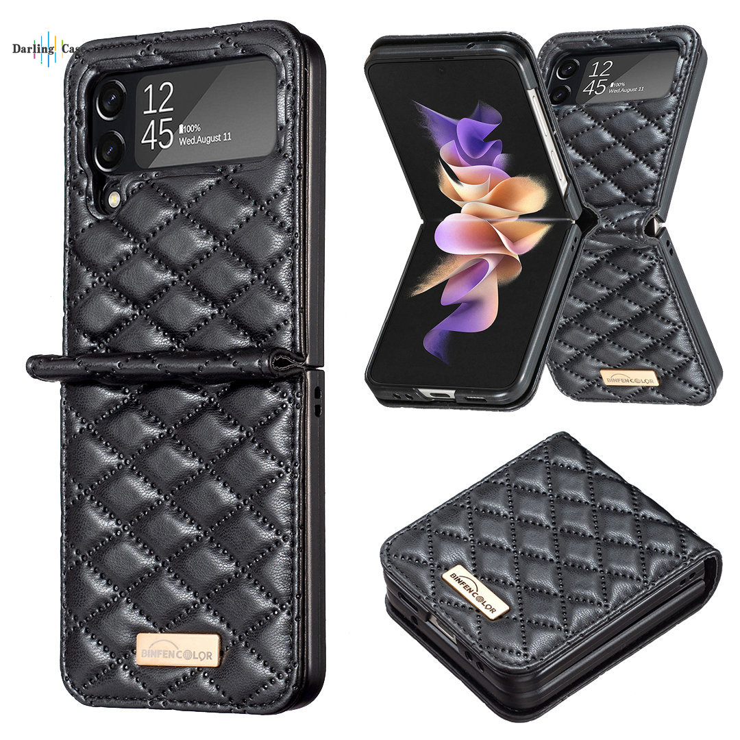 Plaid Leather Luxury Design Hard Pc Back Scratch Proof Stylish Mobile ...