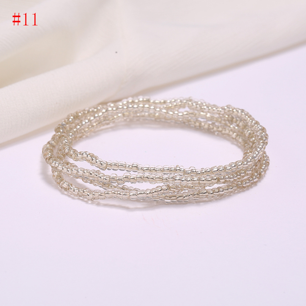 Waist Beads Chains Women Colorful Handmade Bead Chains - Temu