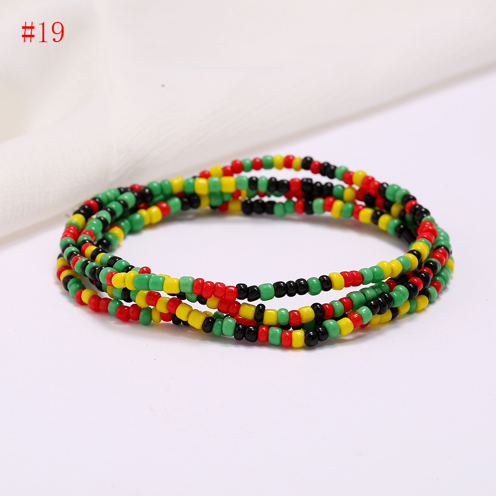Waist Beads Chains Women Colorful Handmade Bead Chains - Temu