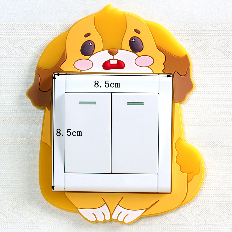 1pc 3d Switch Stickers Cute Cartoon Vehicles Animals Ice Cream Silicone ...