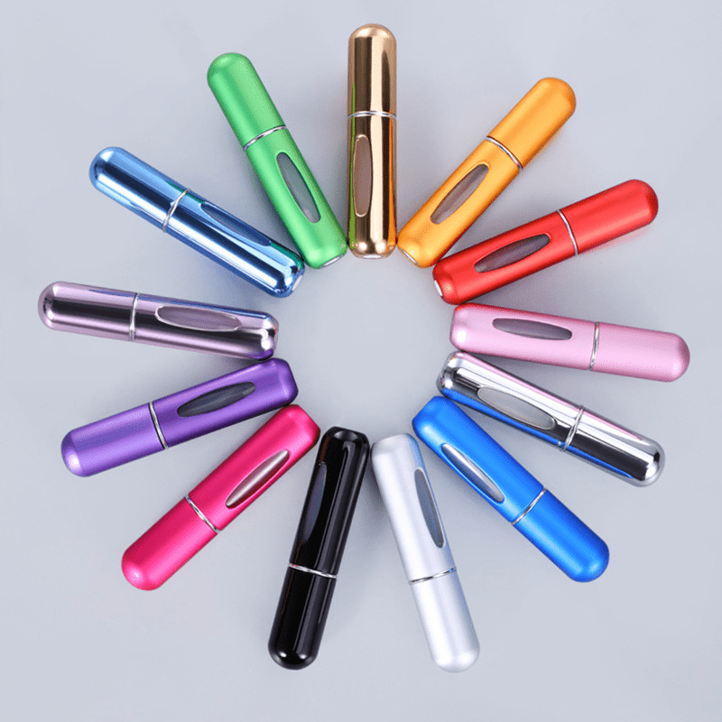 5ml/0.18oz Portable Mini Refillable Perfume Bottle Spray Scent Pump ...