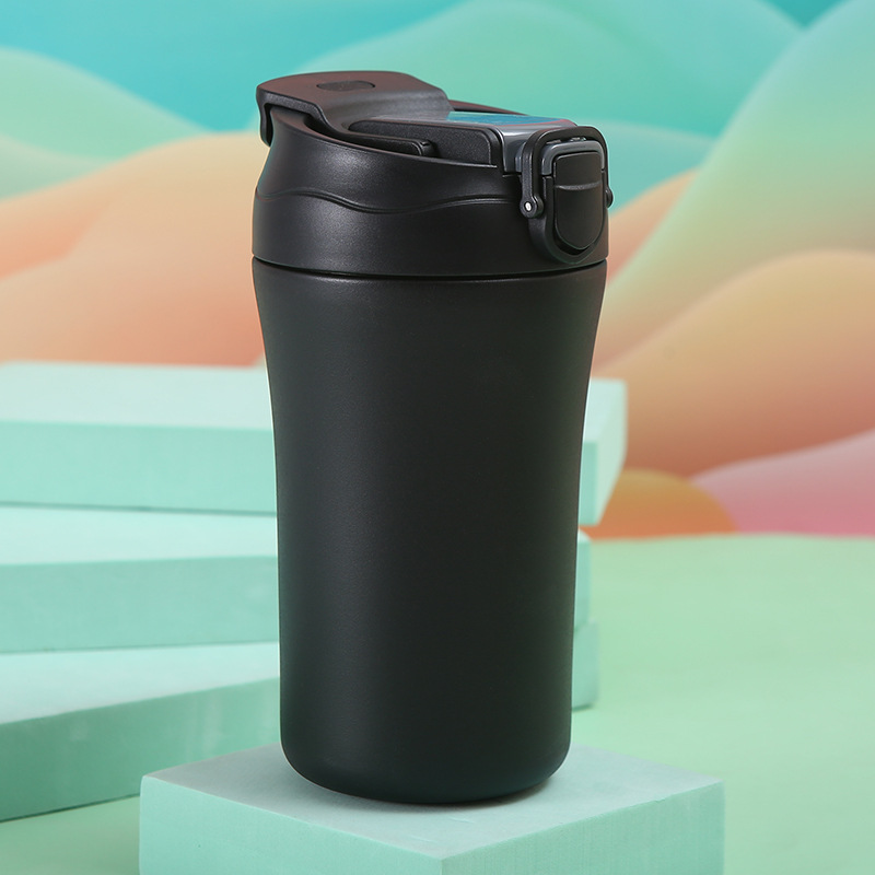 1pc Irish Coffee Glass 13 5oz Stainless Steel Coffee Straw Cup Business ...