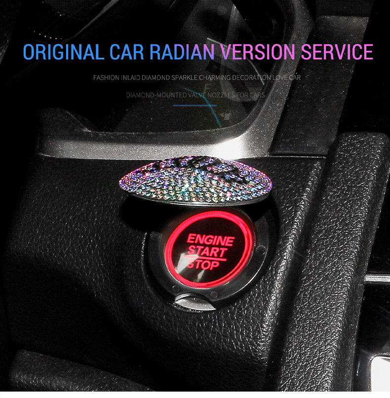 Rhinestones Car Engine - Temu