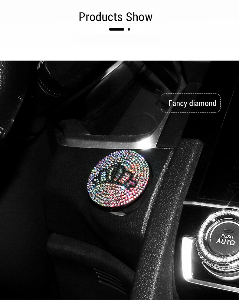 Rhinestones Car Engine - Temu