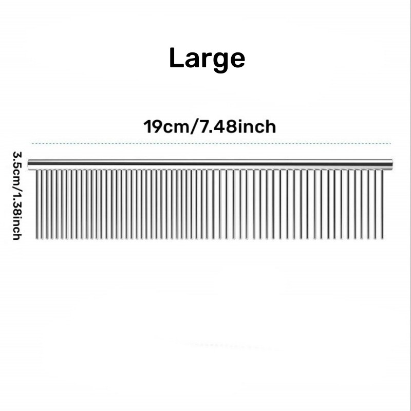 Premium Stainless Steel Dematting Comb Effective Grooming - Temu United ...