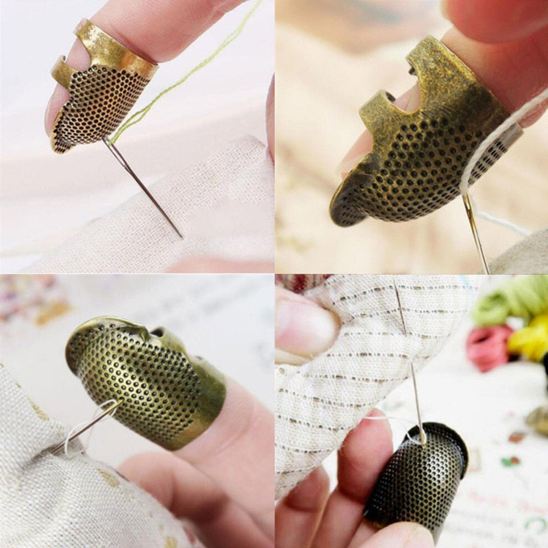1pc Retro Sewing Protector Fingertip Pin Needles Partner Sewing Tools ...