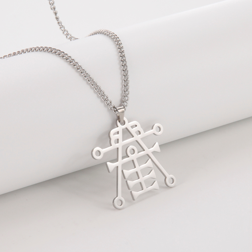 Anubis Stainless Steel Men's Necklace Egyptian - Temu