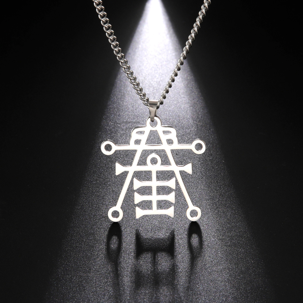 Anubis Stainless Steel Men's Necklace Egyptian - Temu
