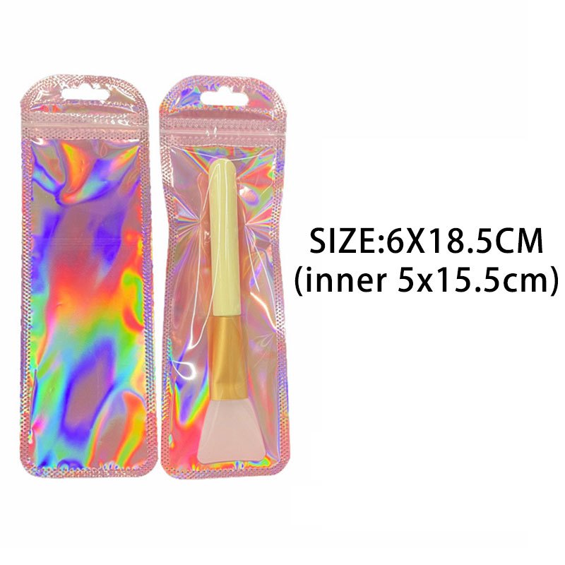 Iridescent Self Sealing Opp Bags Pouches Laser Iridescent - Temu