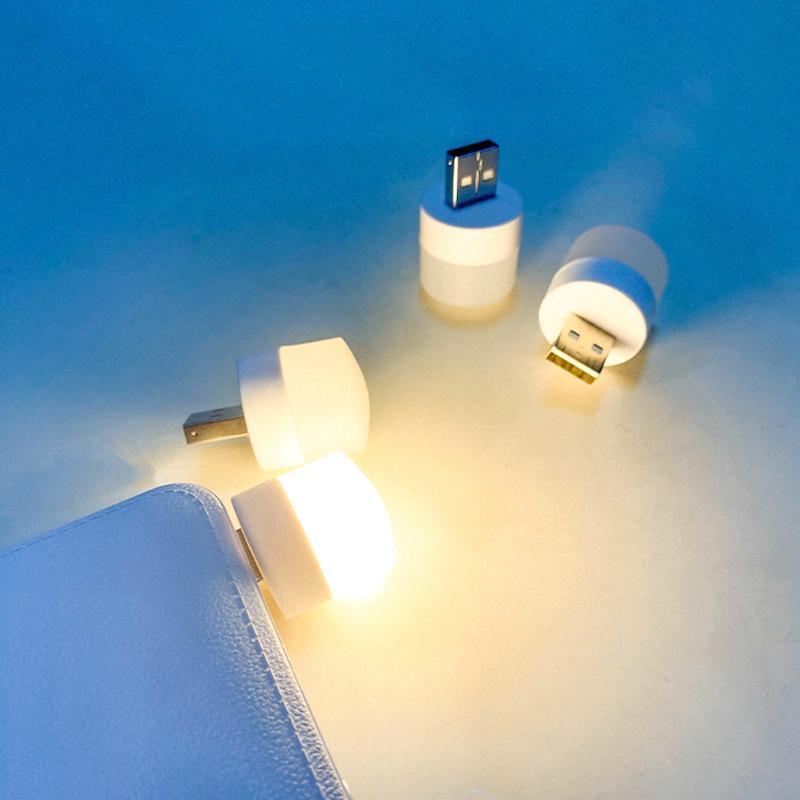Mini Usb Plug Lamp 5 Usb Night Light Eye protection - Temu