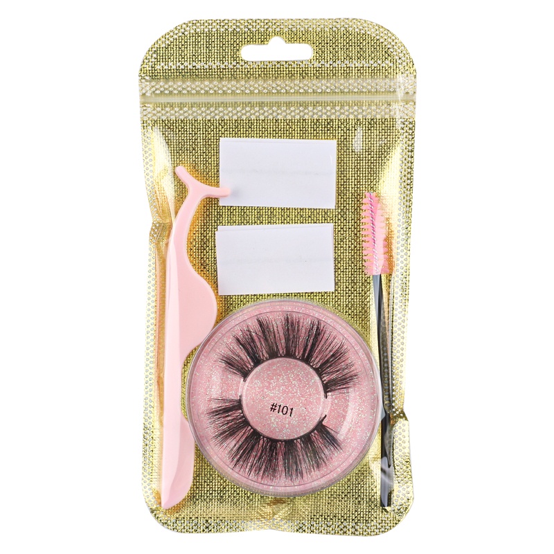 Fluffy Reusable Natural False Eyelashes Self adhesive Glue - Temu ...