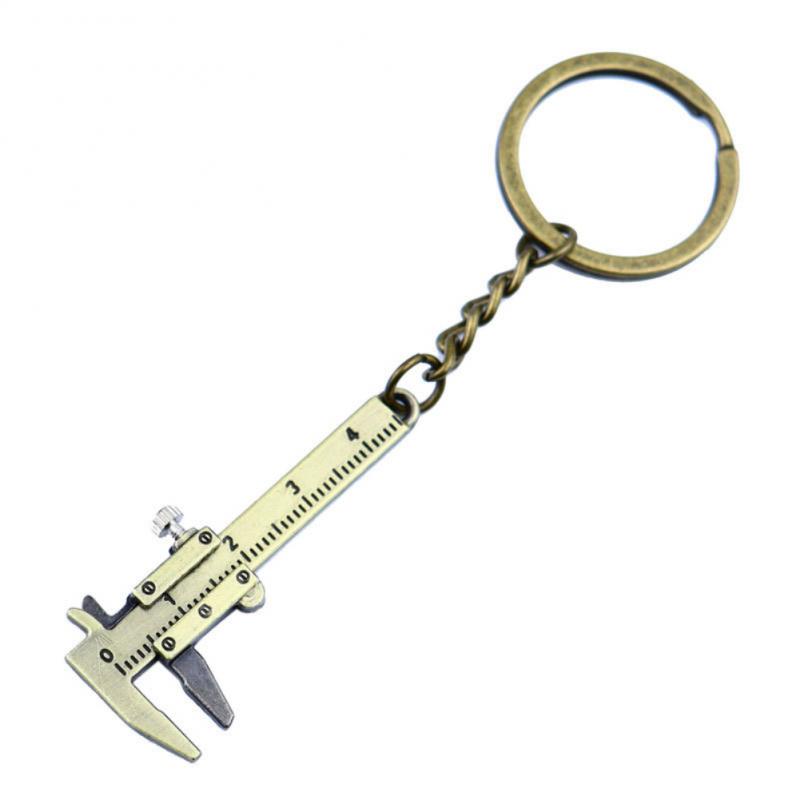 1pc Portable Mini Caliper Tools Key Ring Alloy Vernier Caliper Key ...