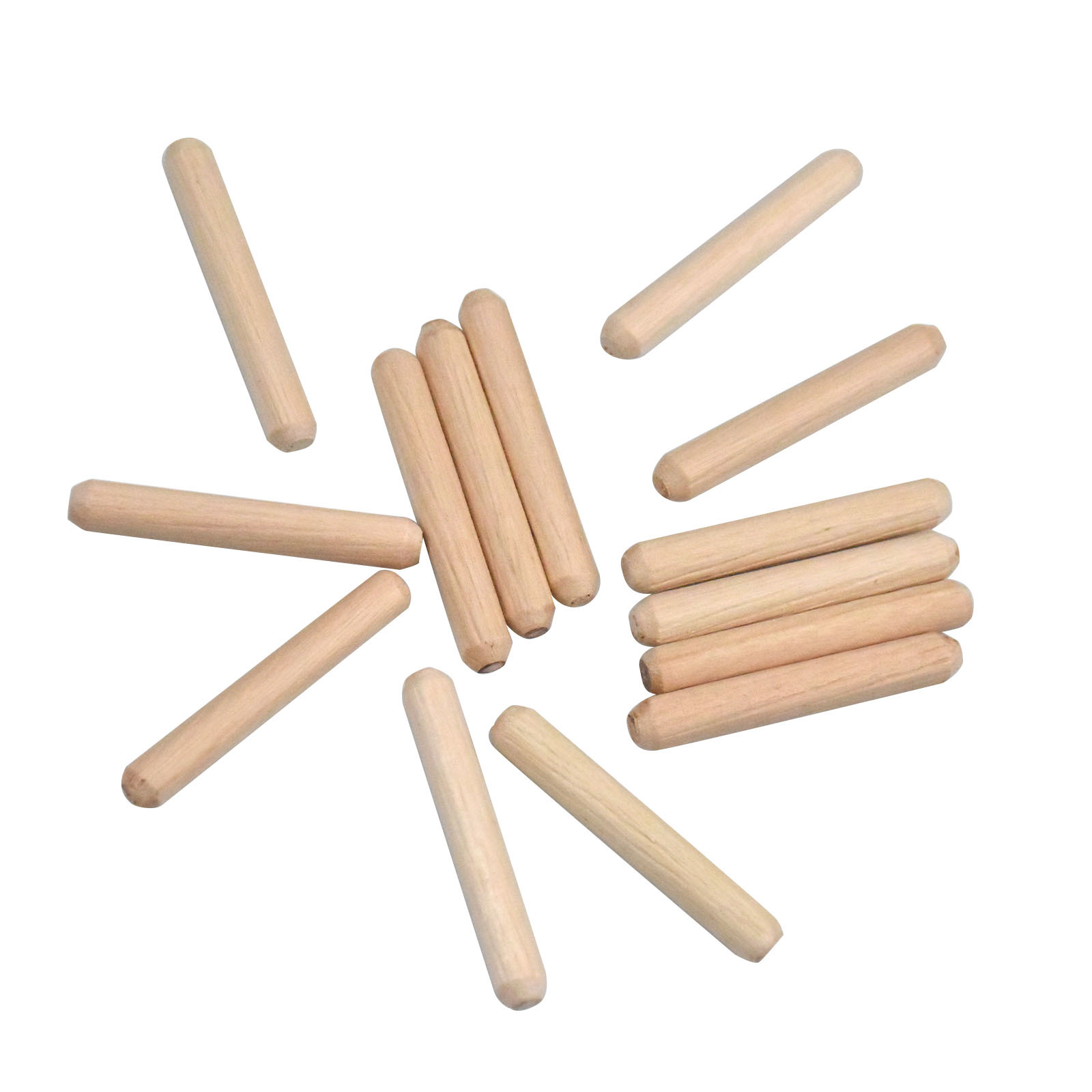 Wooden Dowel Dowels Wood Fluted Dowel Pins Twill Hardwood - Temu
