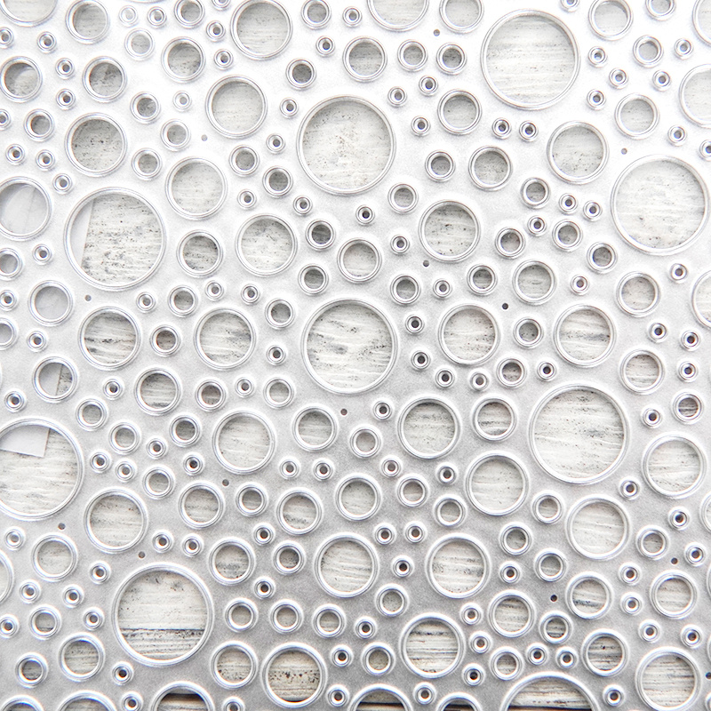 bubble hole square frame background cutting dies cut - Temu