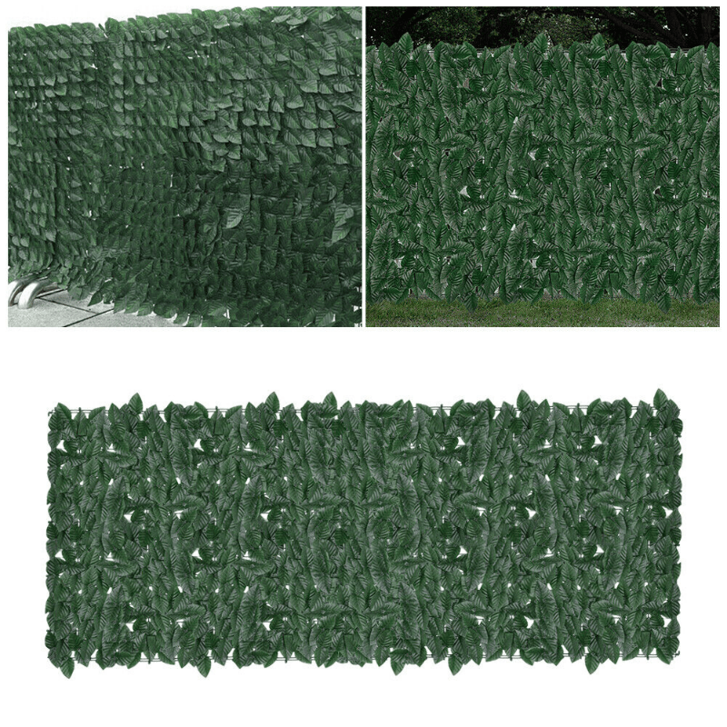 Artificial Ivy Privacy Fence Plastic Simulation Fence Leaf - Temu