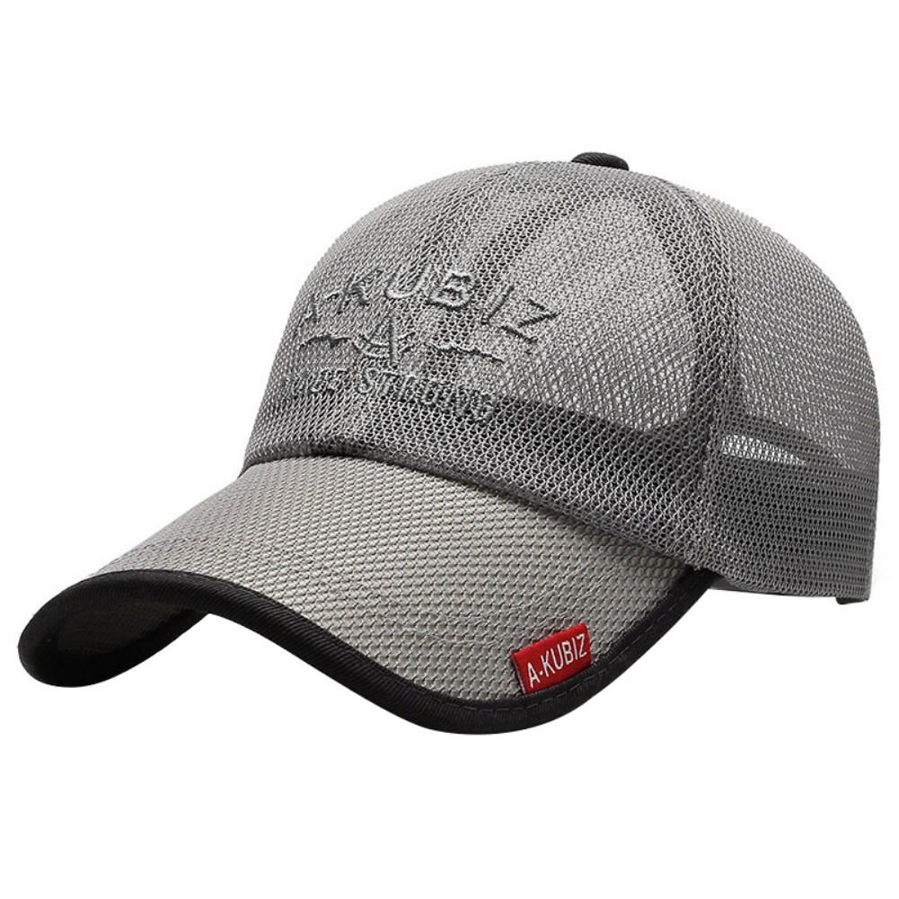 Mesh Breathable Letter Baseball Cap Quick Drying Sun Protection Mesh Breathable Letter Baseball Cap Quick Drying Sun Protection