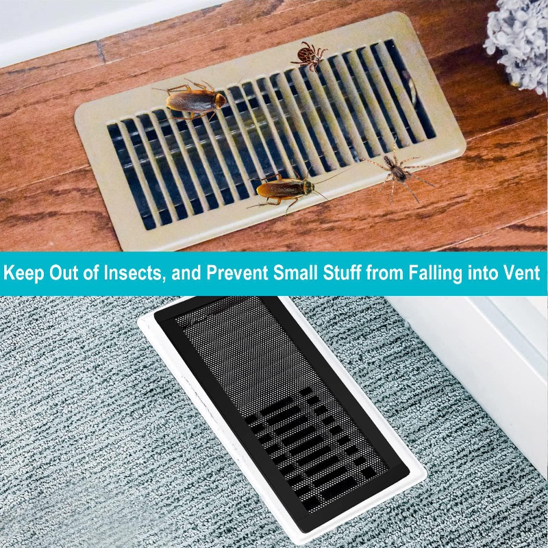 Magnetic Pvc Vent Mesh Cover Plastic Air Vent Screen Cover - Temu