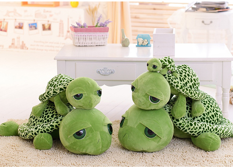 1pc Turtle Plush Toy Big Eye Turtle Turtle Toy Doll Turtle Doll Pillow ...