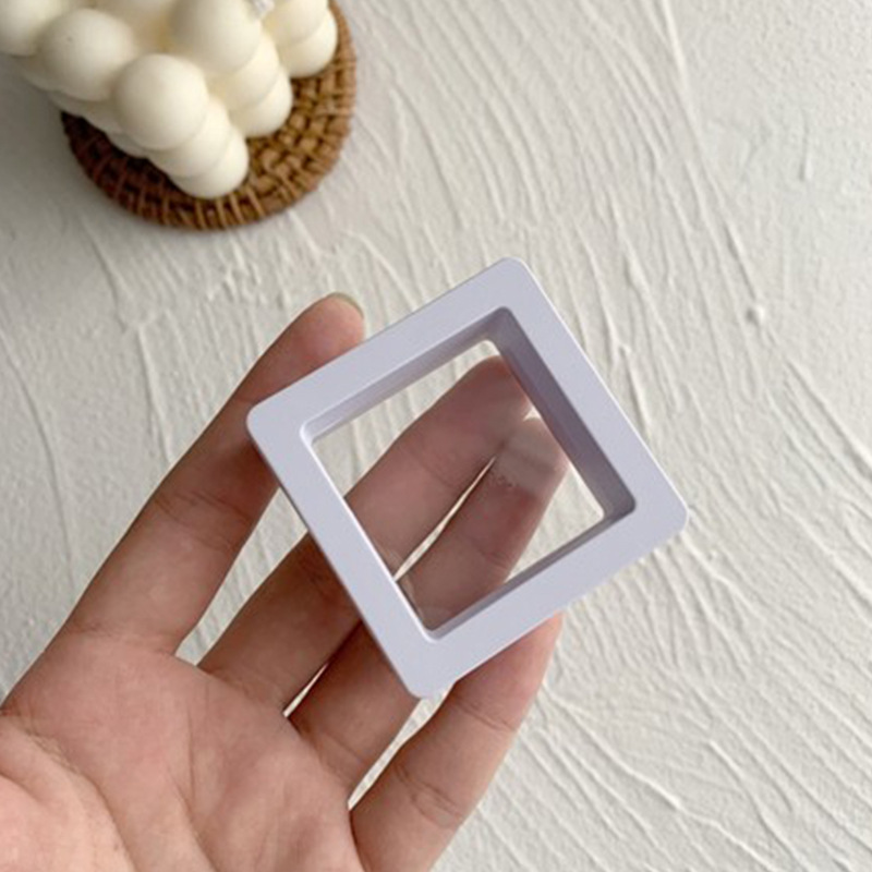 Pe Film Suspension Jewelry Display Box 3d Albums - Temu