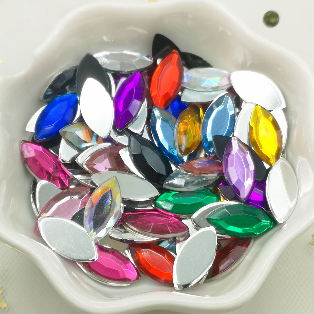 Flatback Resin Horse Eye Rhinestone Stones Crystals Diy - Temu Portugal