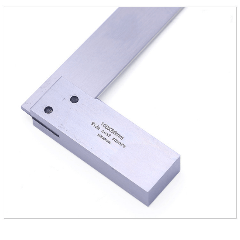 Machinist Square 90 Right Angle Ruler Protractor Carpenter Hardening Of ...