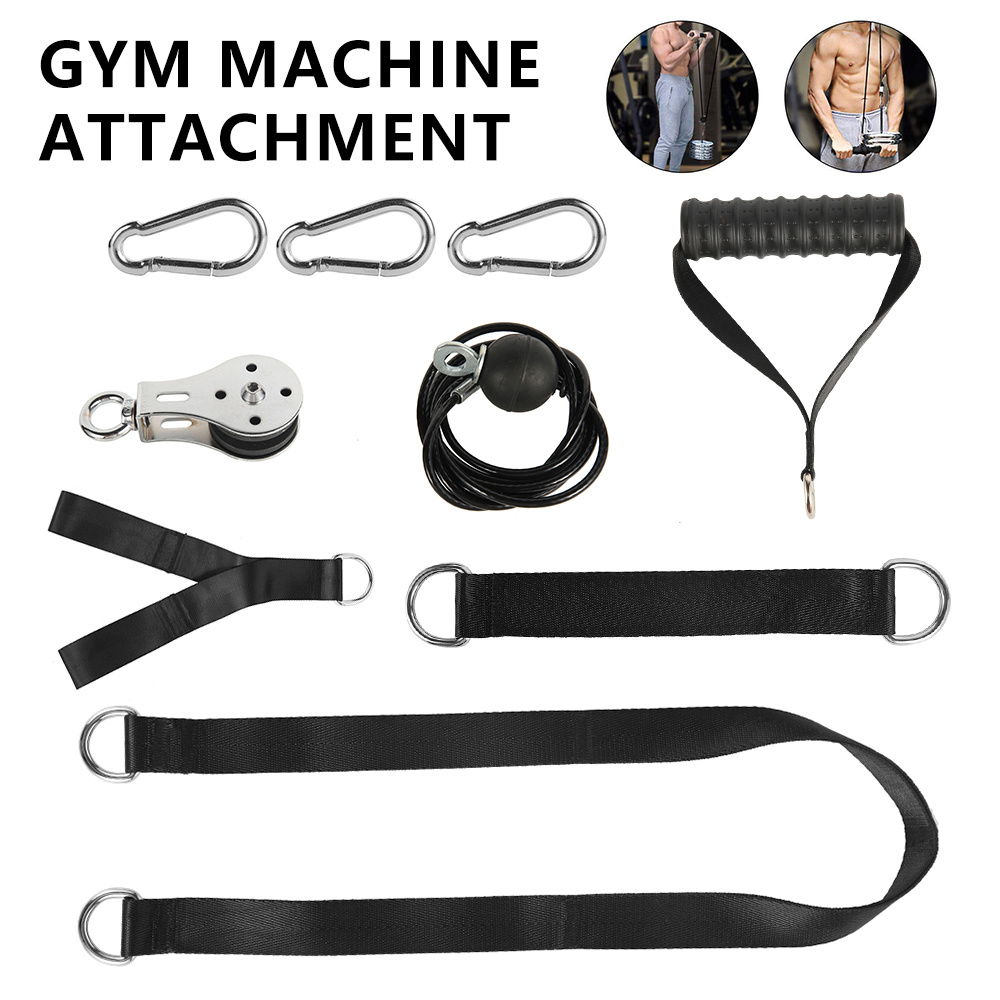 Nylon Gym Machine Attachment Labor Saving Diy Execise - Temu Australia