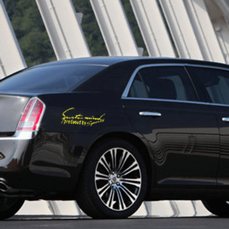 Sports Mind Decal Racing Car Hood Body Side Window - Temu