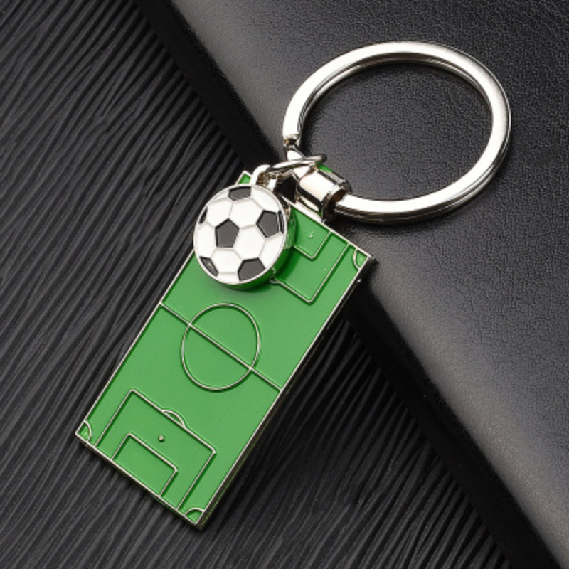 Football Field Soccer Key Chain Holder Playground Sports Souvenir ...