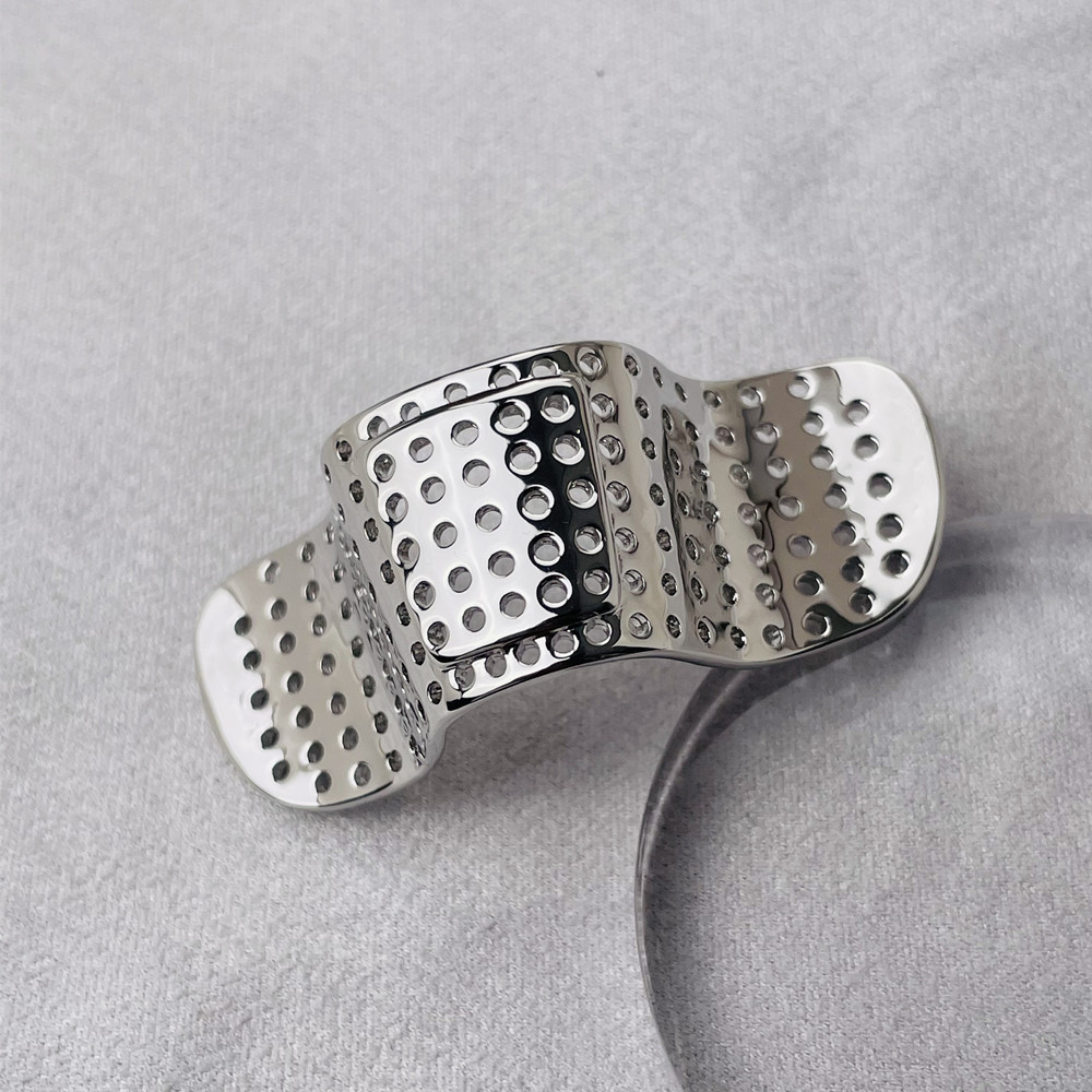 1pc Stainless Steel Hip Hop Punk Design Band Aid Decorative Nose Clip ...