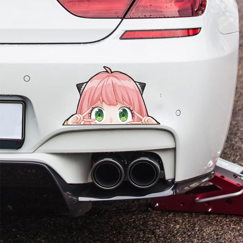 Cute Anime Car Sticker Decals - Waterproof & Self-adhesive - Perfect ...