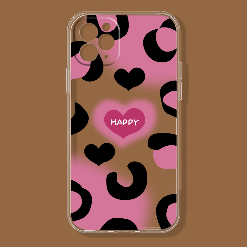 Mj8536 Happy Red Heart Phone Case Gift For Birthday Girlfriend ...