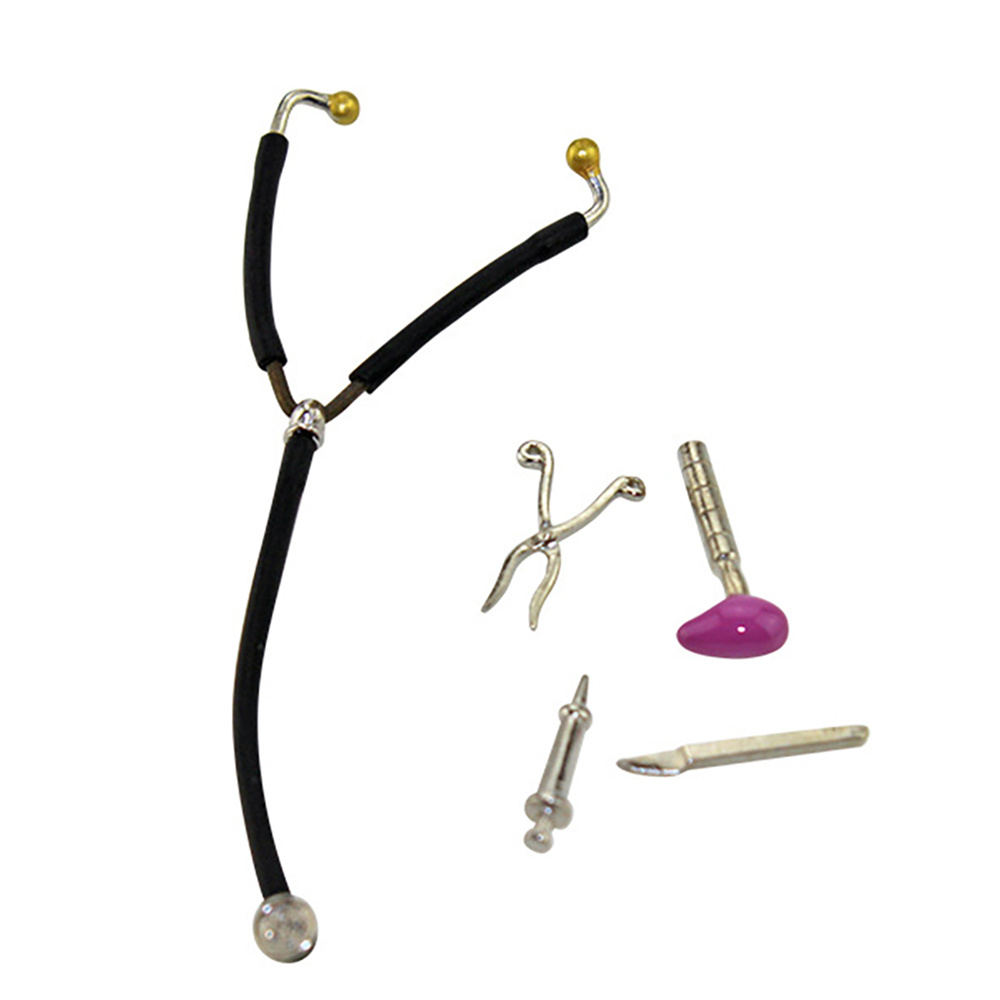 1/12 Dollhouse Miniature Accessories Mini Stethoscope - Temu