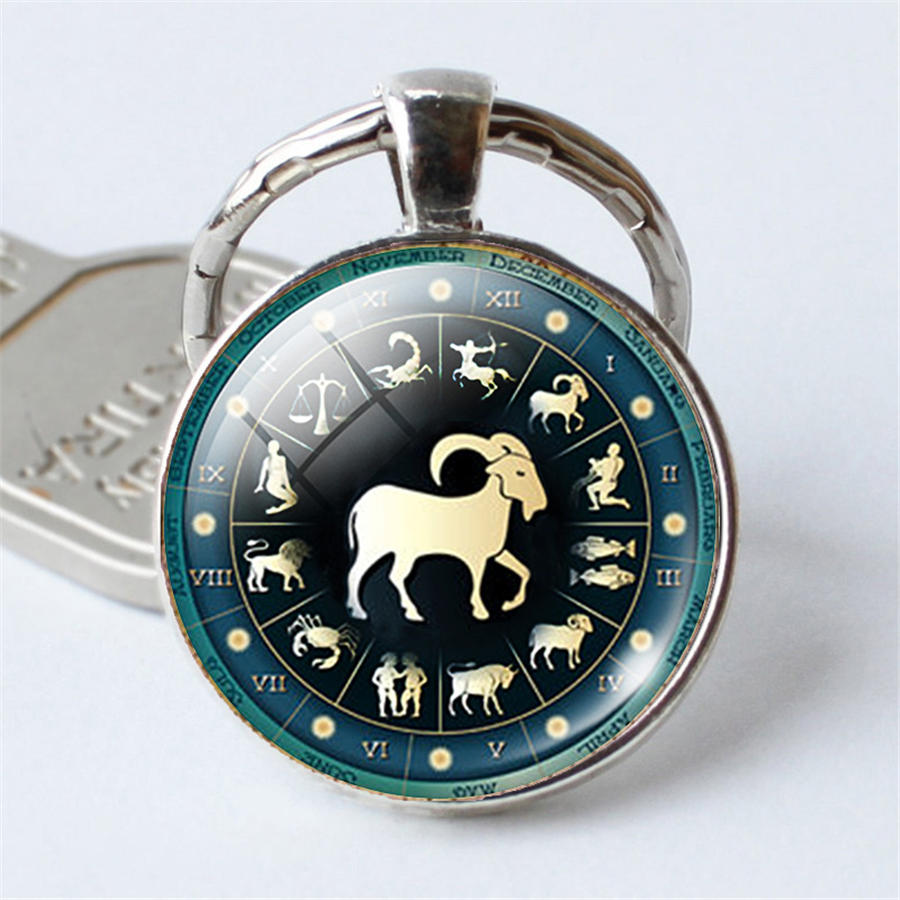 1pc 12 Constellation Keychain Key - Temu United Kingdom