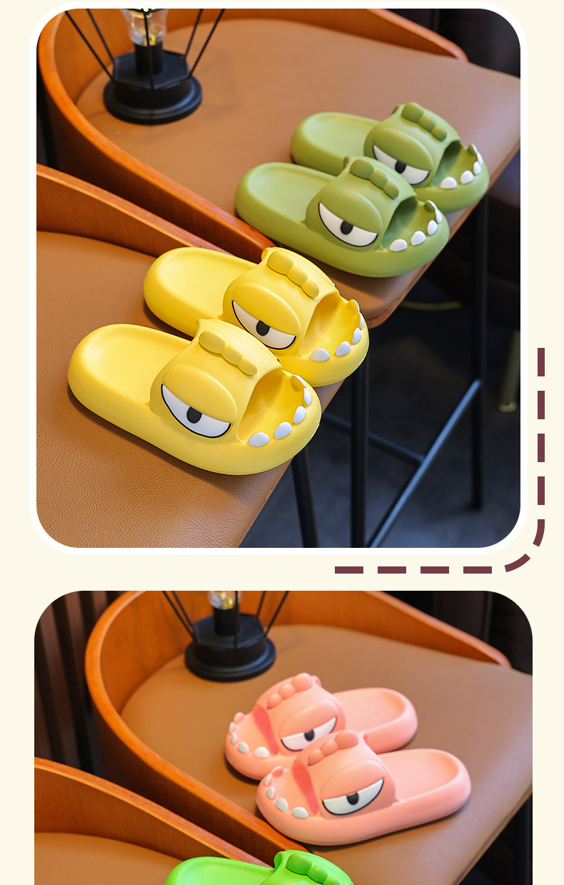 Boys Girls Cute Dinosaurs Slip Slides Kids Cute Slippers - Temu Australia