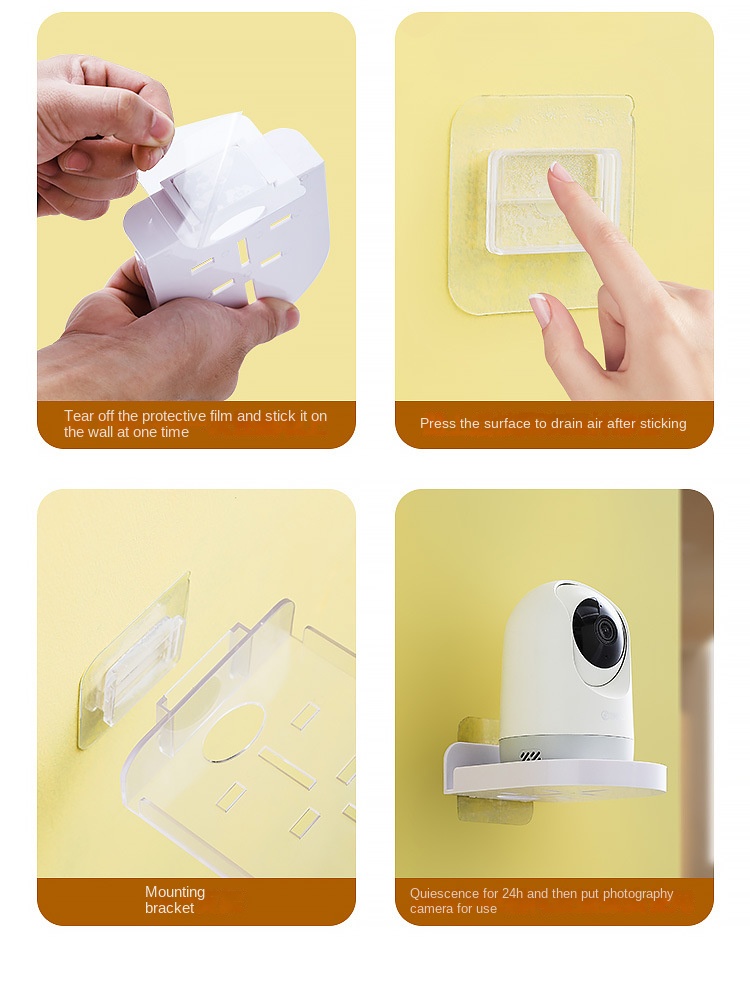 Adhesive Monitor Floating Shelf Security Cameras Baby - Temu